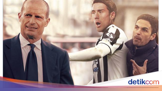 Meme Arsenal 'Cinta Ditolak' Dusan Vlahovic