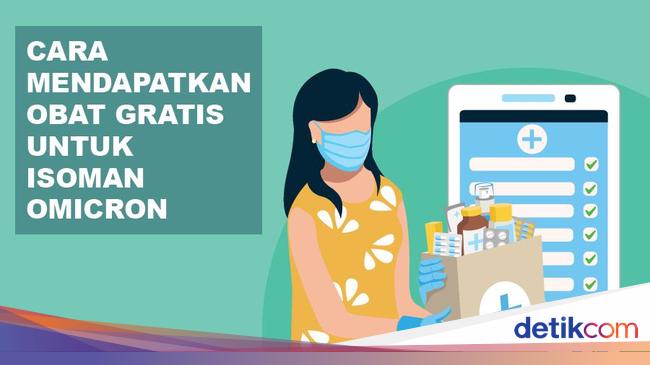 Ada Obat Gratis untuk Isoman Omicron! Ini Cara Mendapatkannya