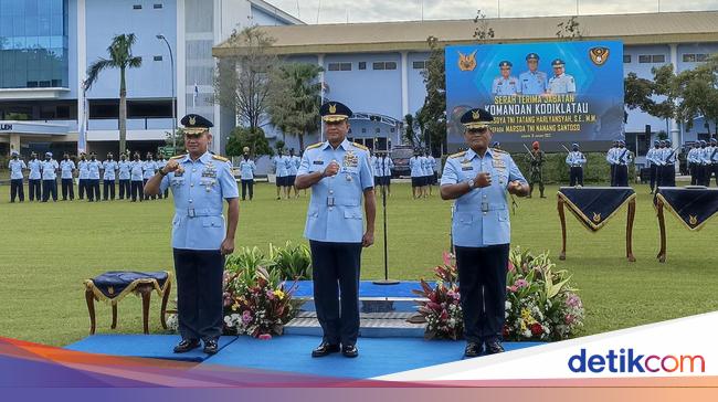 Marsda TNI Nanang Santoso Resmi Jabat Dankodiklat AU
