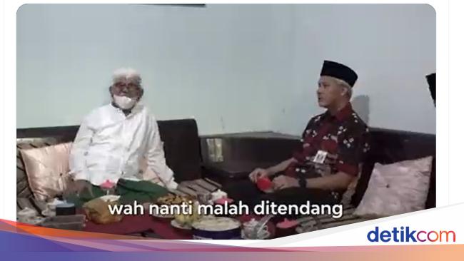 Sowan Gus Mus, Ganjar Singgung Gondelan Sarunge Kiai