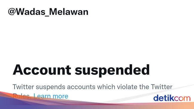 Akun Twitter @Wadas_Melawan Hilang, Polisi Bantah Lakukan Suspend