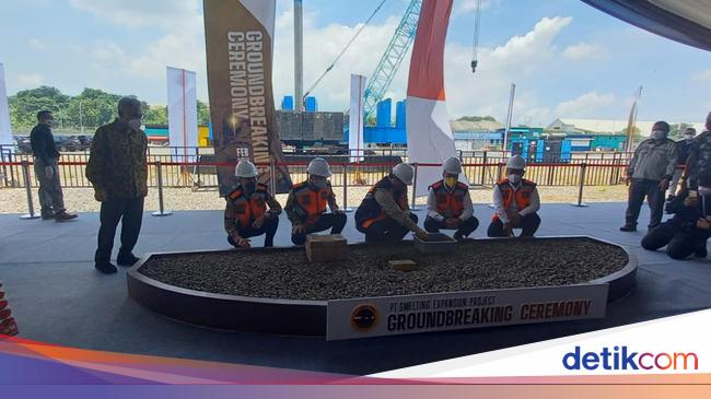 Menko Airlangga dan Menperin Groundbreaking Perluasan Pabrik PT Smelting Menko Airlangga dan Menperin Groundbreaking Perluasan Pabrik PT Smelting
