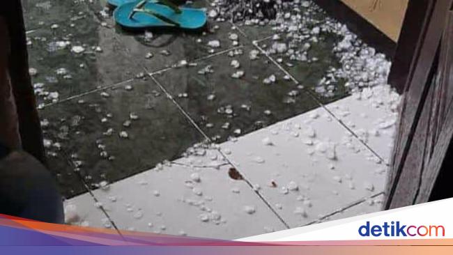 Proses Hujan Es Dijelaskan BMKG, Ini Informasinya