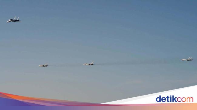 Pesawat Bomber AS Dicegat Jet Tempur Rusia Bikin Geger