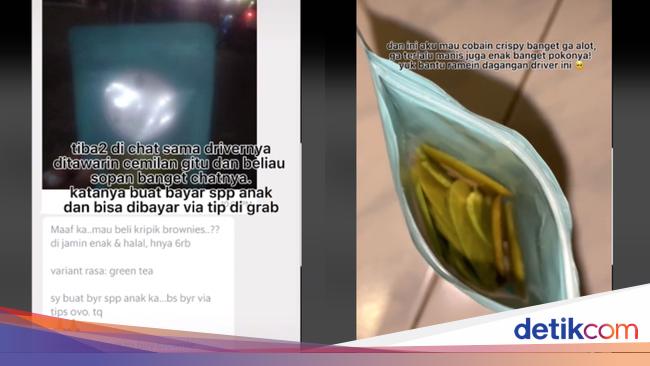 Borong Camilan Dagangan Driver Ojol, Wanita Ini Dipuji Netizen Borong Camilan Dagangan Driver Ojol, Wanita Ini Dipuji Netizen