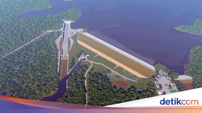 Jadi Penopang IKN, Bendungan Sepaku Semoi Dikebut
