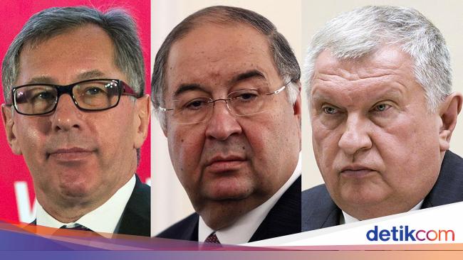 Deretan Pengusaha Rusia yang Kena Sanksi Barat Deretan Pengusaha Rusia yang Kena Sanksi Barat
