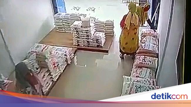 Heboh Video Emak-emak Bermobil di Deli Serdang Curi 2 Karung Beras