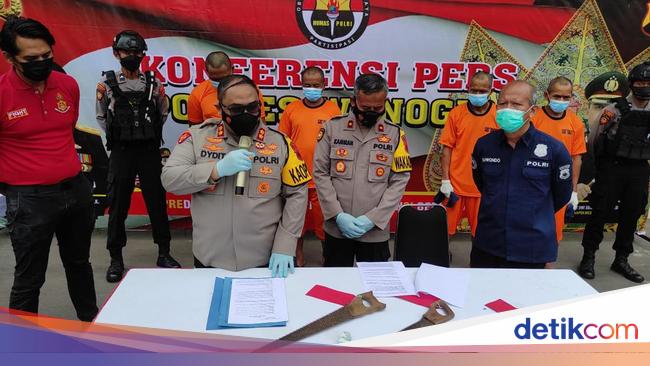 Polisi Tangkap 4 Pelaku Illegal Logging Sonokeling Di Wonogiri