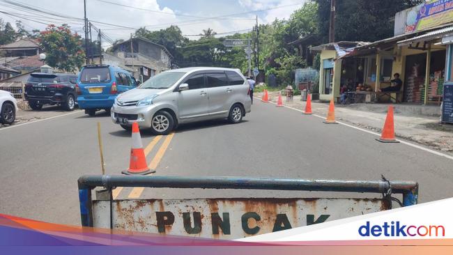 Lalin Kendaraan Padat, One Way Arah Puncak Diberlakukan
