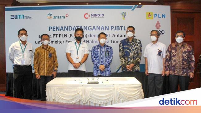 PLN Siap Pasok Listrik 80 MVA ke Smelter Antam di Halmahera Timur