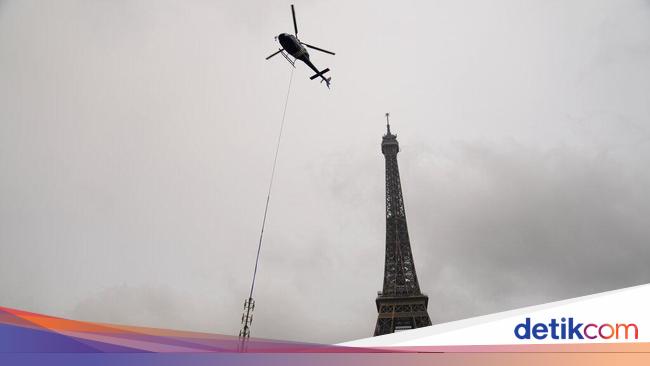 Tinggi Menara Eiffel Bertambah 6 Meter, Kok Bisa? Tinggi Menara Eiffel Bertambah 6 Meter, Kok Bisa?