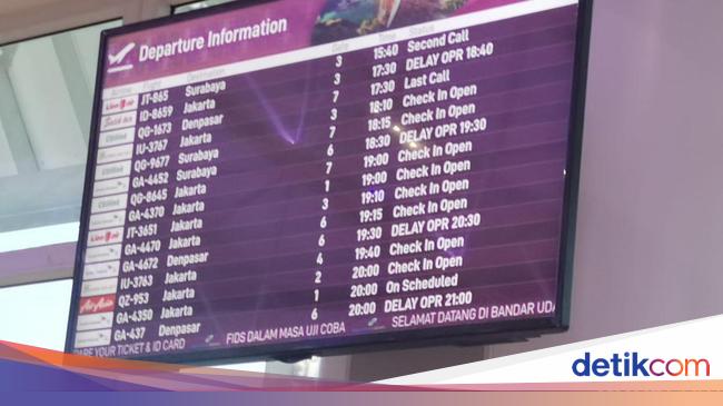 Usai MotoGP, Batik Sampai Garuda Indonesia Delay di Bandara Lombok