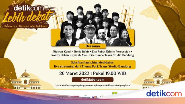 Ulah Hilap! Saksikan Peluncuran detikJabar Malam Ini