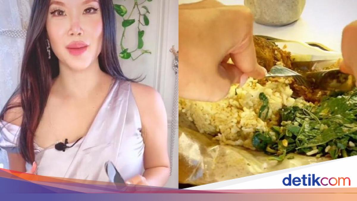 Bukan Pakai Tangan, Chef Vindy Lee Tunjukkan Cara Elegan Makan Nasi Padang