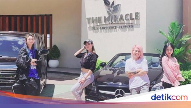 Mulia! Tiba di Bali, Miyabi Sambangi Panti untuk Bersedekah