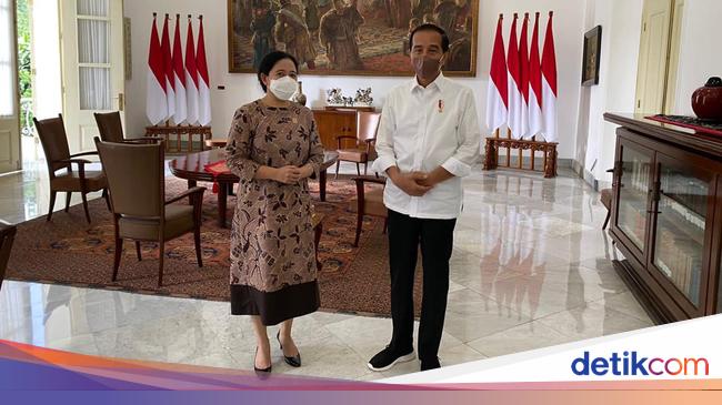 Puan Temui Jokowi Usai Menteri Dilarang Suarakan Penundaan Pemilu