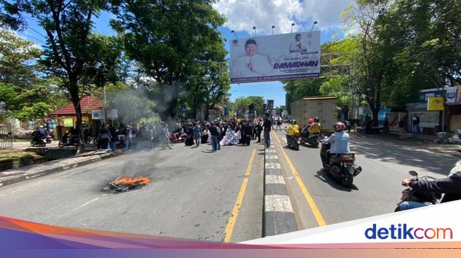 Demo Tolak Kenaikan Harga BBM di Makassar Hari Ini, Berikut Titik Aksinya