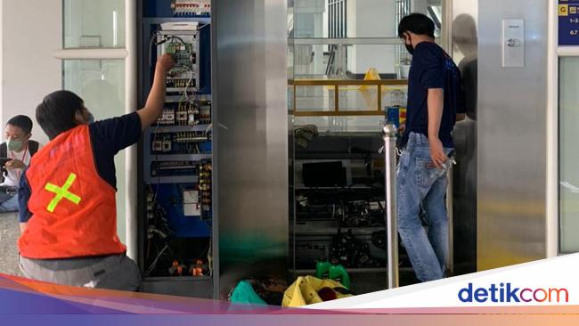 Perbaikan Lift Mati Stasiun Manggarai Mulai Dilakukan