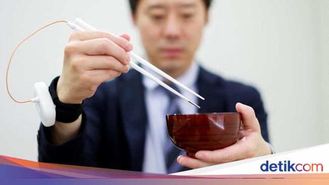 Canggih! Jepang Bikin Sumpit Listrik Buat Penambah Rasa