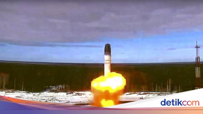 Potret Rudal Setan, Senjata Nuklir Terbaru Andalan Putin