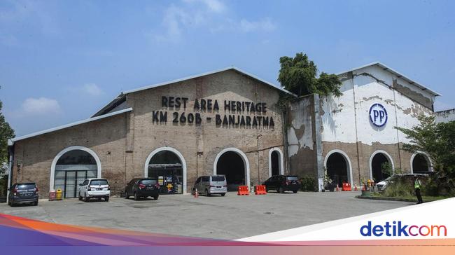 Bekas Pabrik Gula di Brebes Jadi Rest Area yang Instagramable