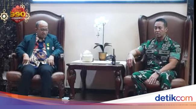 Jenderal Andika Terima Ketum IDI, Bicara soal Nasib dr Terawan di RSPAD