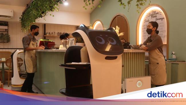 Cafe Instagramable dan Canggih di Bandung, Makanan Diantarkan Robot