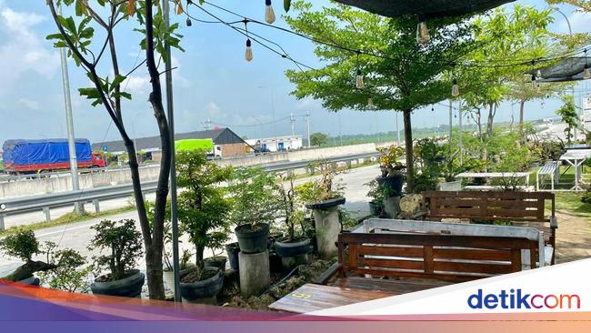 Wow! di Rest Area KM 575 A Solo-Ngawi Ada Kafe Kekinian Tema Kebun