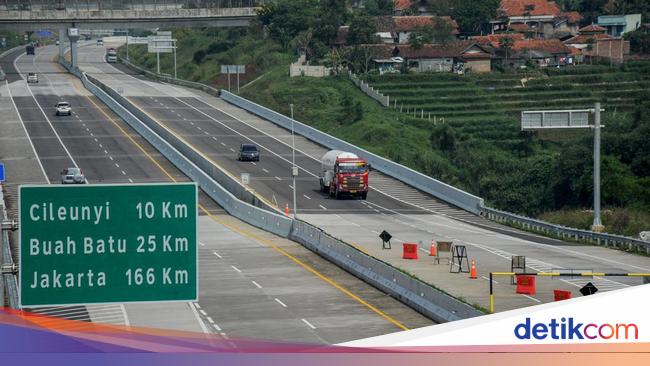 Arus Mudik di Tol Cisumdawu Terpantau Lengang