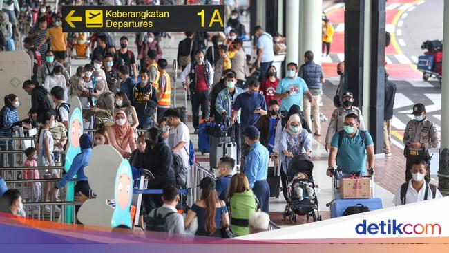 Begini Suasana Terminal 1 Bandara Soekarno Hatta Saat H-3 Lebaran
