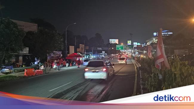 One Way Jalur Puncak Berakhir, Lalin Kembali Normal Dua Arah