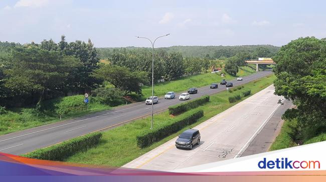 One Way Arus Balik Tol Km 414-47 Dimulai, Lalin Arah Jakarta Lancar