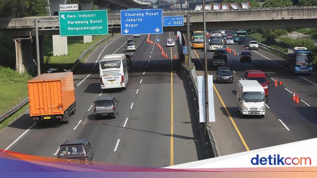 Hampir 1 Juta Kendaraan Tinggalkan Jabotabek via Tol Jelang Nataru