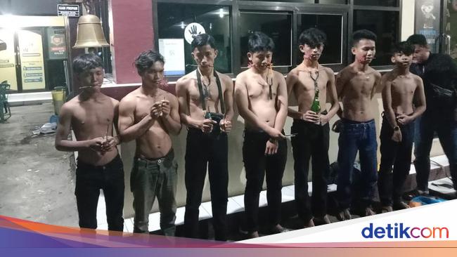 Polisi Tangkap 7 Remaja di Gowa Kerap Meresahkan-Bawa Senjata Busur Panah