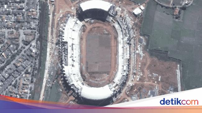 Citra Satelit Transformasi Sewindu Stadion GBLA Bandung
