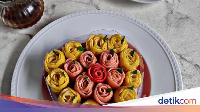 Resep Pembaca: Resep Roti Jala Mawar yang Cocok Buat Teman Ngopi