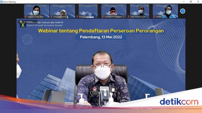 Kemenkumham Sumsel Sosialisasikan Cara Daftar Perseroan Perorangan UMK