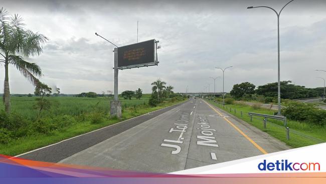 Penampakan Tiang VMS Tol Mojokerto Sebelum Kecelakaan Tewaskan 14 Orang