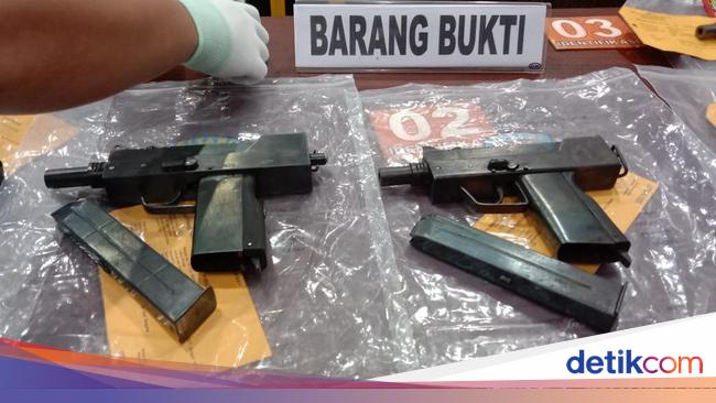 Senjata Api Selundupan dari Filipina di Sulut Buatan Italia, Total 8 Pucuk