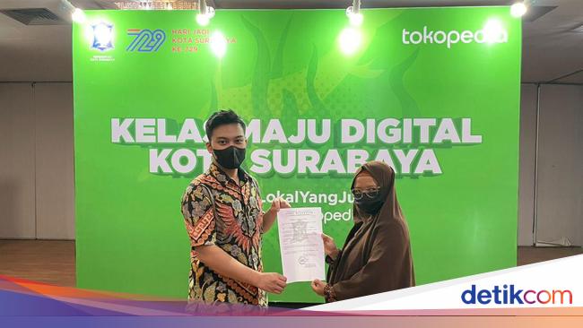 HUT Surabaya, Tokopedia Beri Pelatihan-Bantu UMKM Urus Izin Usaha HUT Surabaya, Tokopedia Beri Pelatihan-Bantu UMKM Urus Izin Usaha