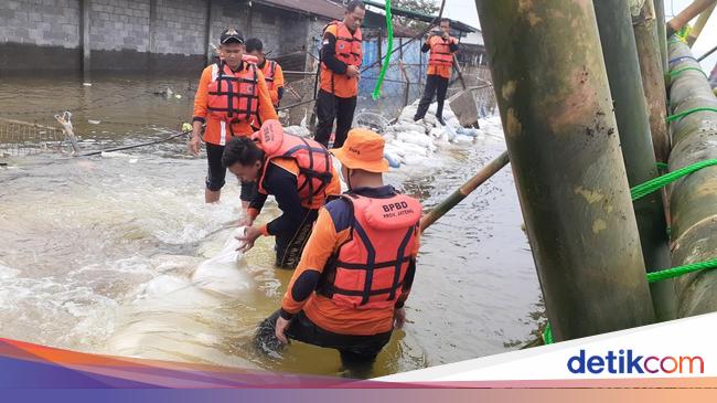 Banjir Rob Ekstrem di Pelabuhan Tanjung Emas Semarang, Ada 3 Tanggul Jebol