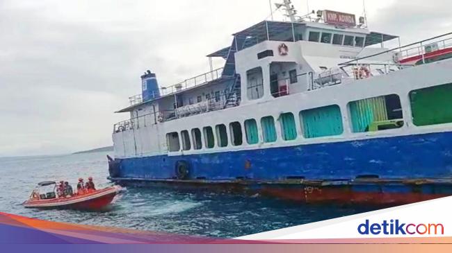 KMP Trisakti Adinda Kandas di Perairan Gilimanuk