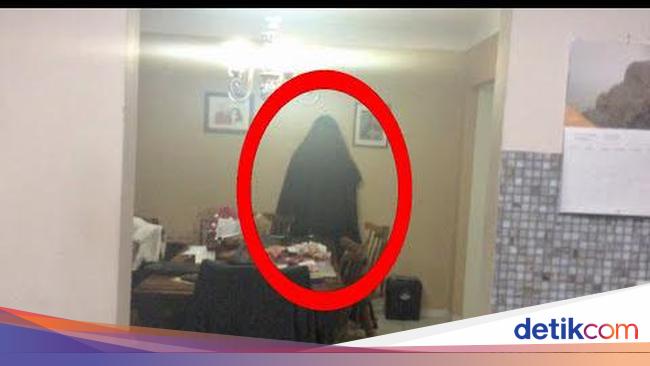 Merinding! Penampakan Hantu Bayangan Hitam hingga Wajah Seram di Dapur