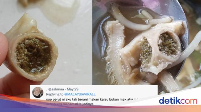 Bau Busuk! Wanita Ini Dapat 'Bonus' Kotoran Sapi Saat Beli Sup Jeroan
