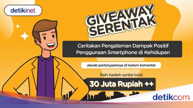 Selamat Ya! Ini 3 Pemenang Giveaway Serentak detikINET