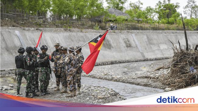 Potret TNI AD Jaga Kedaulatan di Perbatasan RI-Timor Leste
