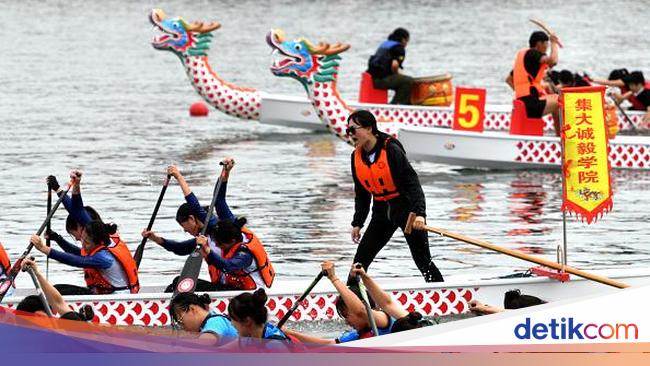 Absen 4 Tahun, Hong Kong Gelar Lagi Lomba Balap Perahu Naga Keren
