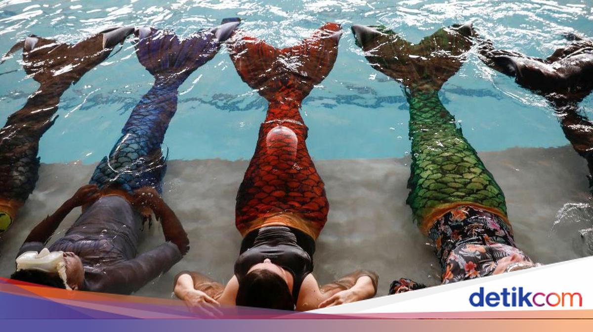 Ada-ada Saja, di Afsel Ada Sekolah Renang Berkostum Putri Duyung