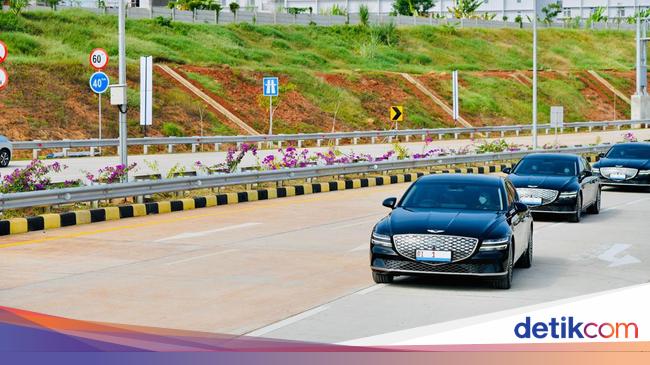 Spesifikasi Mobil Genesis G80 'Halus dan Senyap' yang Ditumpangi Jokowi